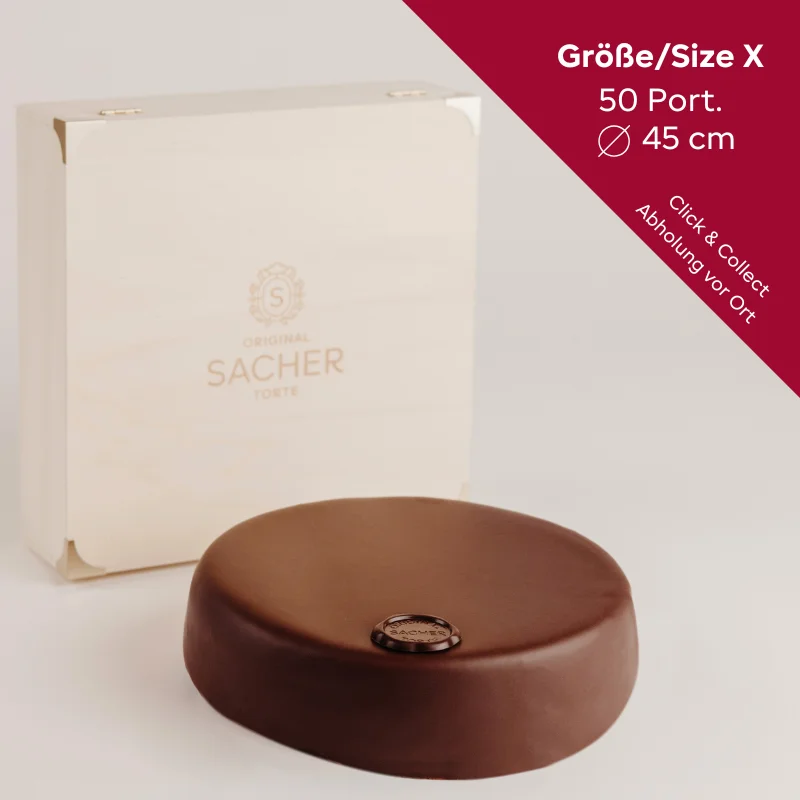 Sacher-Torte, 50 Portions | Original Sacher Onlineshop